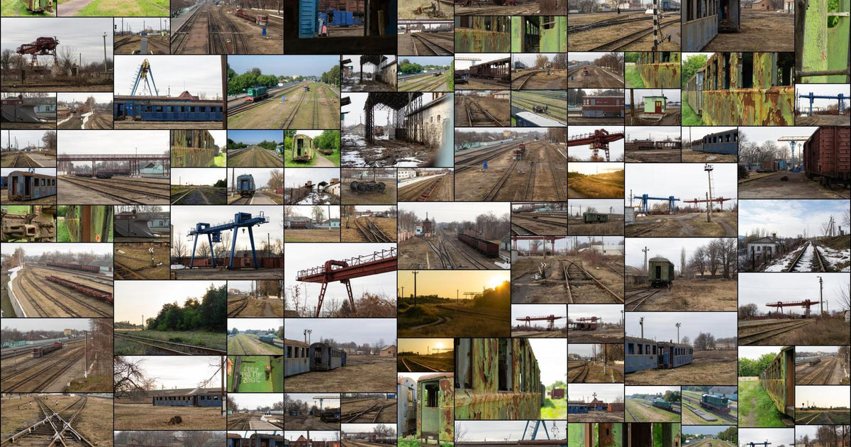 126 photos of Soviet Railroad Stations – Fotoref