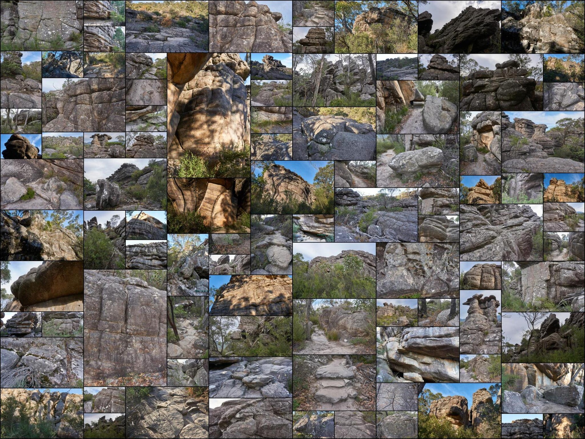 193 photos of Bulging Boulders Track – Fotoref