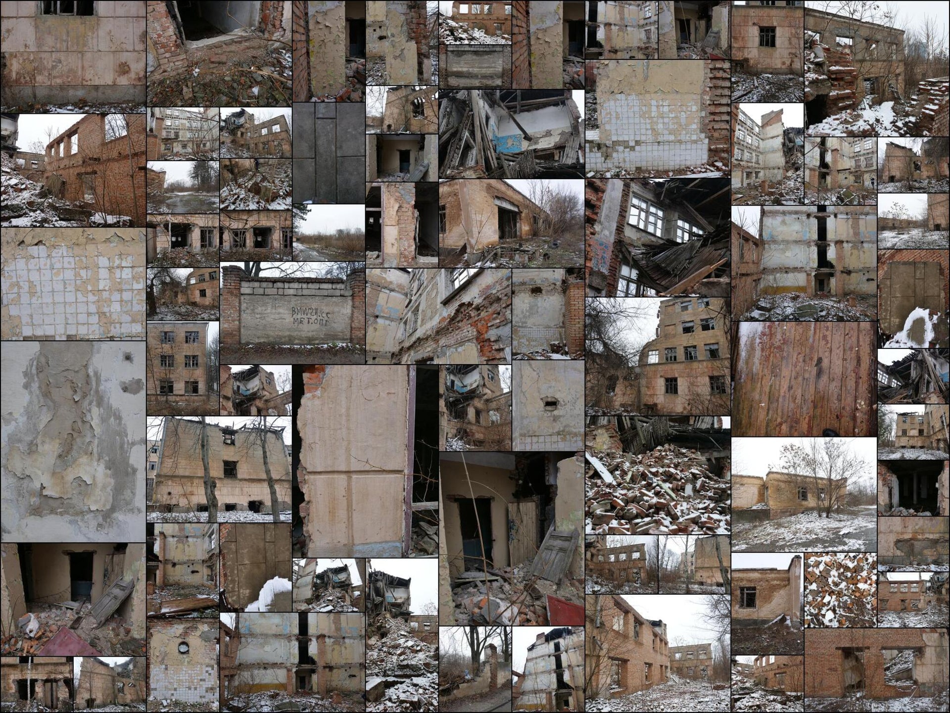 220 photos of Broken Down Brick Building in Snow – Fotoref