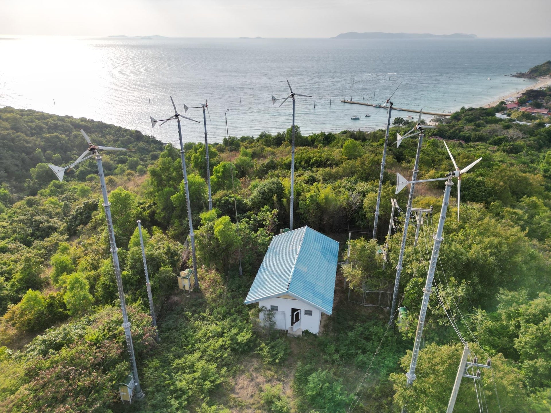 117 photos of Abandoned Small Wind Farm Island Facility – Fotoref