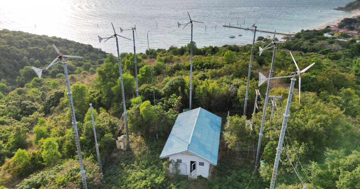 117 photos of Abandoned Small Wind Farm Island Facility – Fotoref