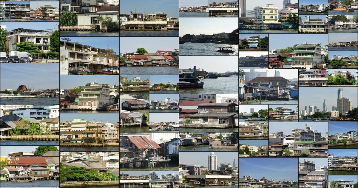 152 photos of Bangkok Riverside Slums – Fotoref