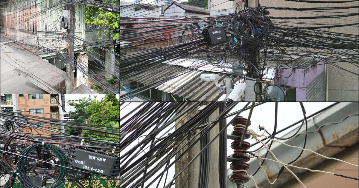 172 photos of Bangkok Messy Wires – Fotoref