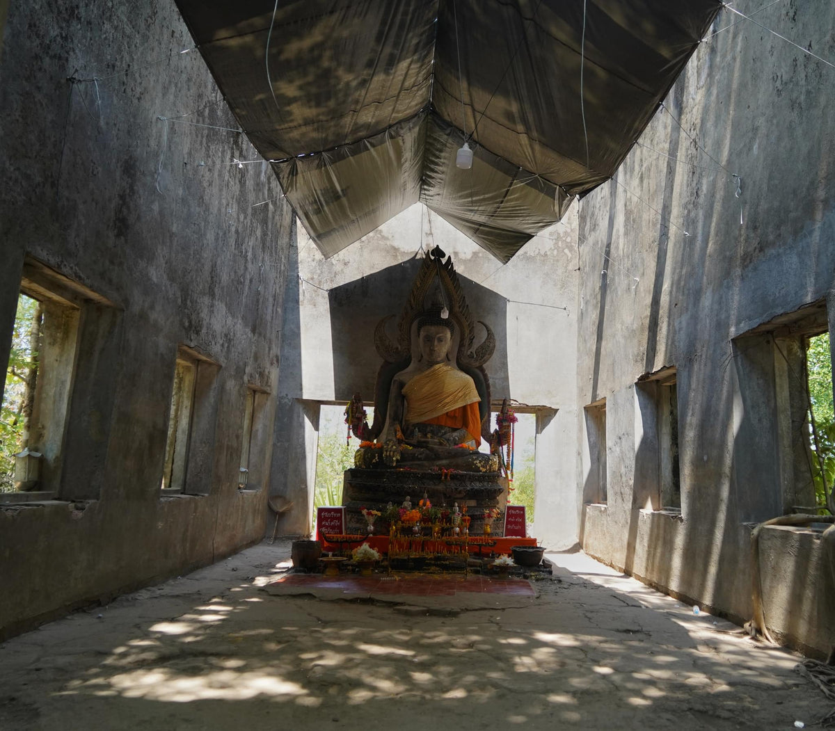 145 photos of Overgrown Unfinished Concrete Buddhist Temple – Fotoref