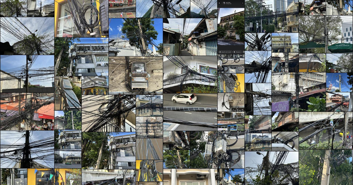 172 photos of Bangkok Messy Wires – Fotoref