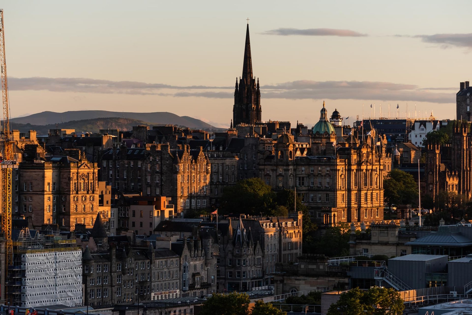 99 photos of Edinburgh Sunset Cityscape – Fotoref