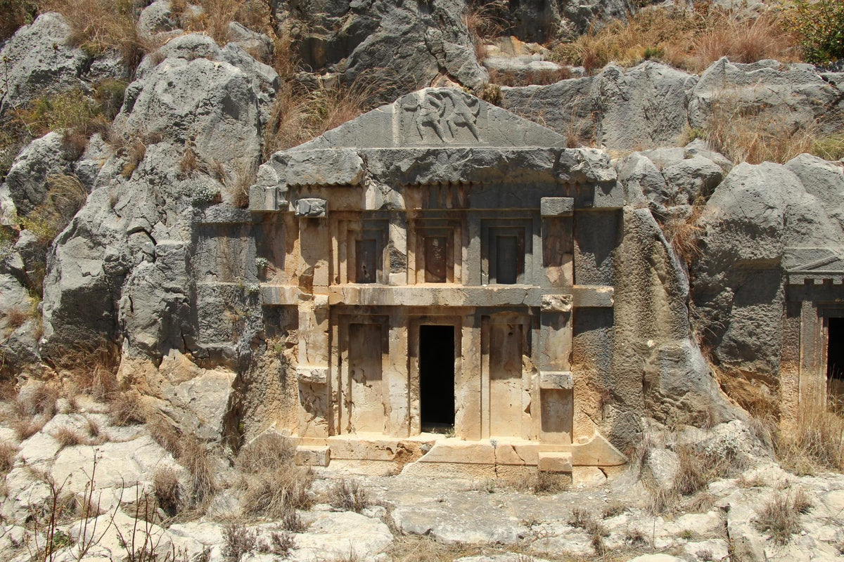 124 photos of Ancient Rock Tombs Town Architecture – Fotoref