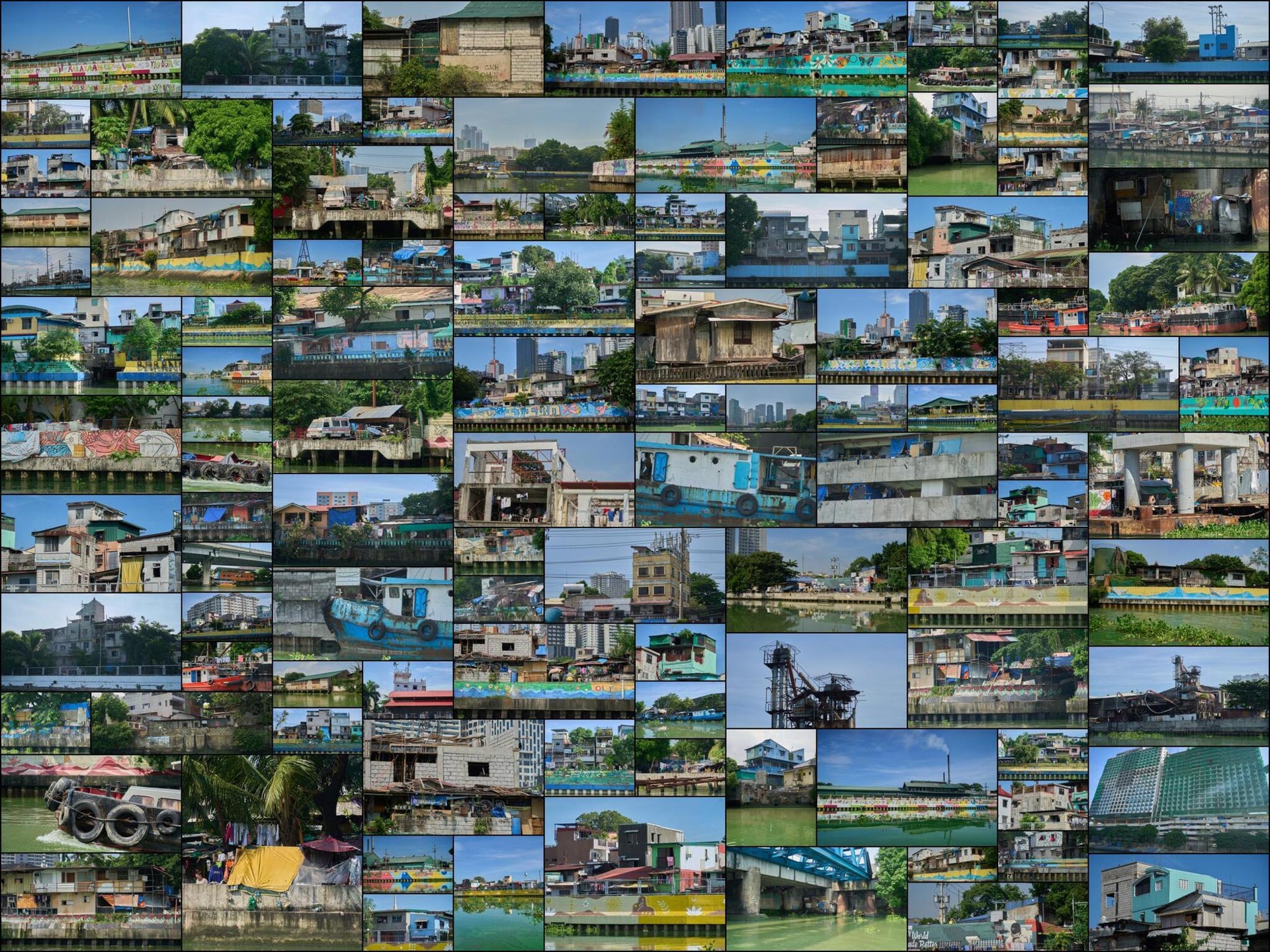 322 photos of Manila Riverside Slums – Fotoref
