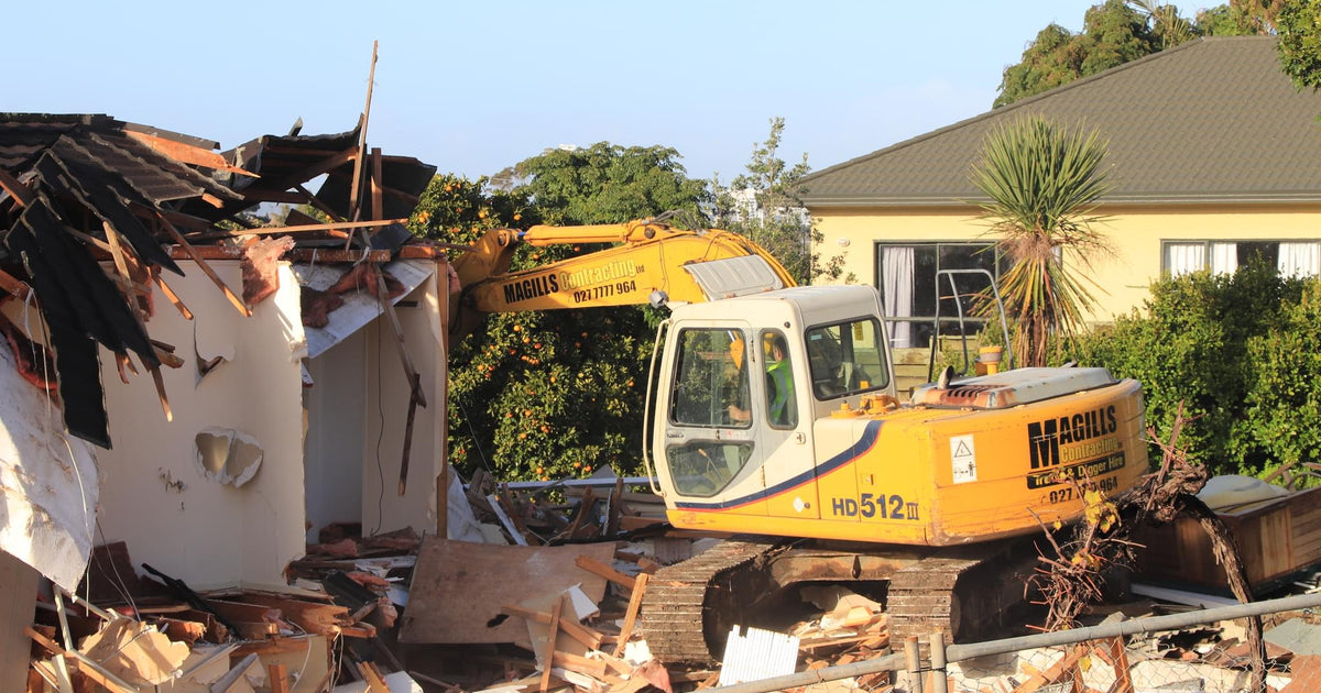 86 photos of House Demolition Process – Fotoref