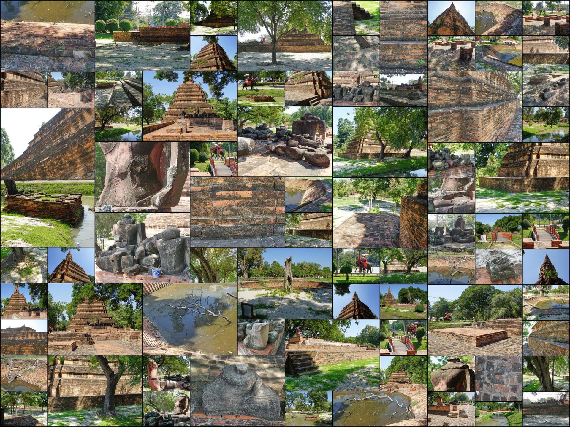 80 photos of Brick Pagoda With a Pool – Fotoref