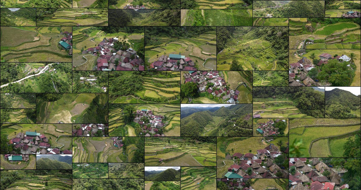 132 photos of Aerial Small Rice Terraces Village – Fotoref